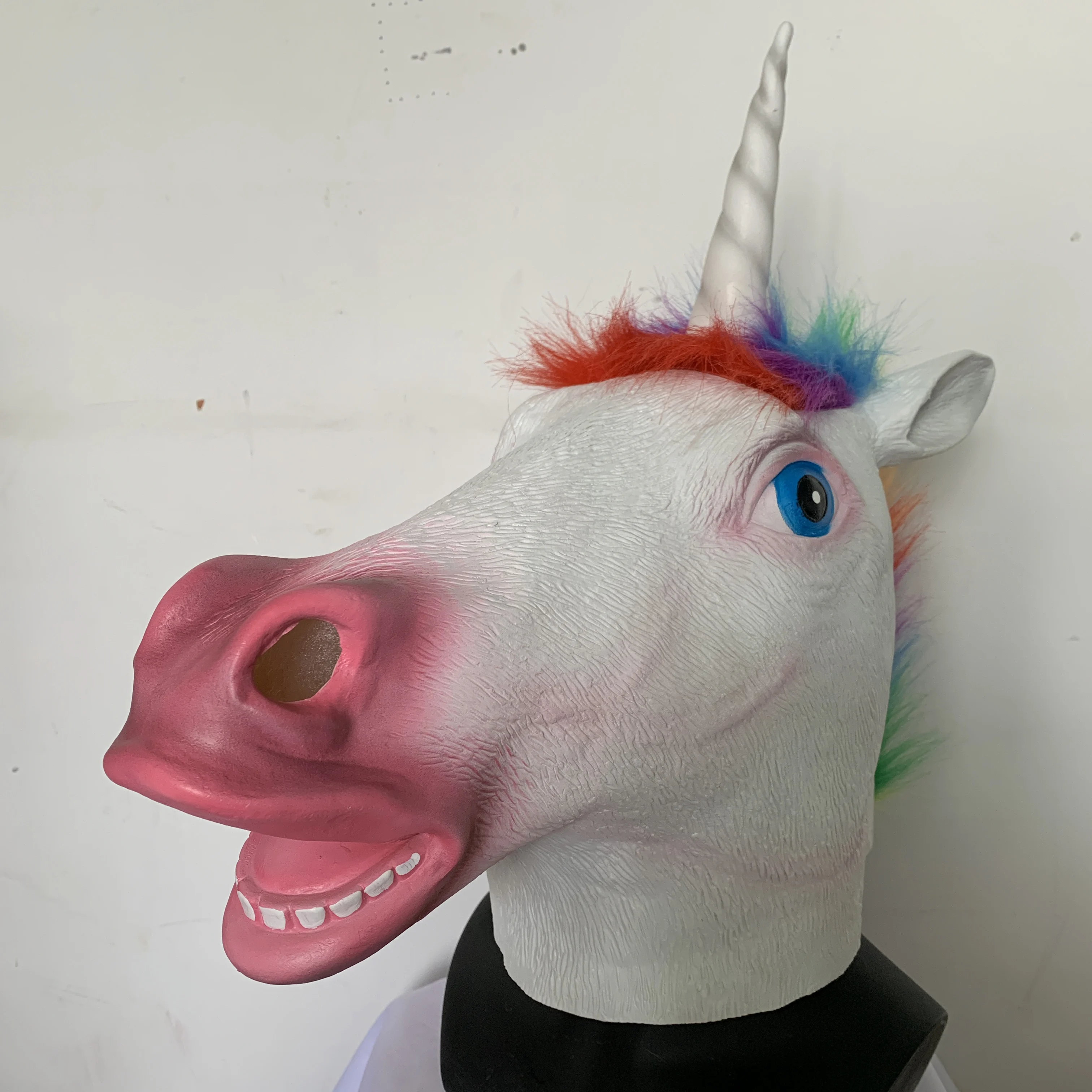 Unicorn Rainbow Pride Latex Mask - Queerks™