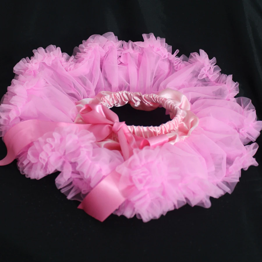 Tutú rosa para bebé, tutú de gasa para bebé, accesorios para la primera ...