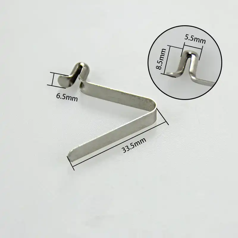 50PCS Custom small single push button spring clip for tube| | - AliExpress