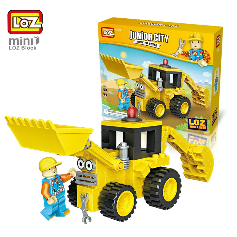 LOZ Kids Building Blocks Vehicle Car Action Figure Educational DIY Kids ...
