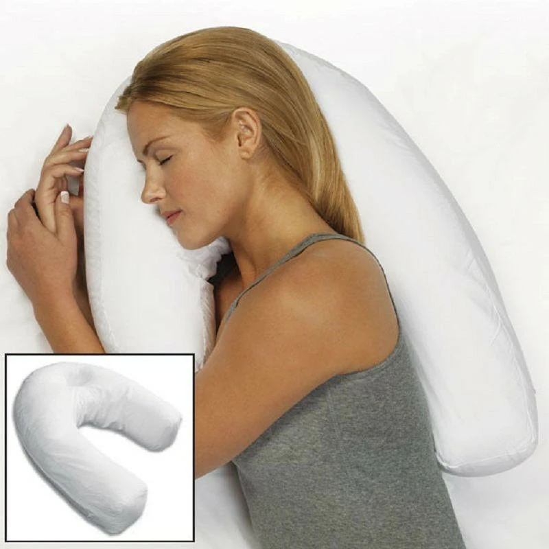Side Sleeping Sleeper Pro Therapeutic Solid หมอนคอและกระดูกสันหลังกลับ ...