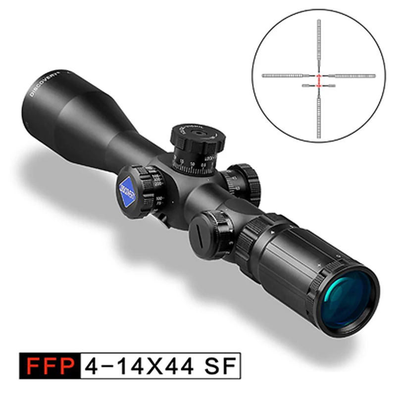 Brand DISCOVERY FFP 4 14X44 SF Tactical First Focal Plane Riflescope ...