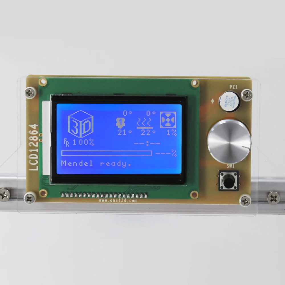 3D настольный принтер Anet A2 Plus Алюминиевый металлический 0,4 мм ...