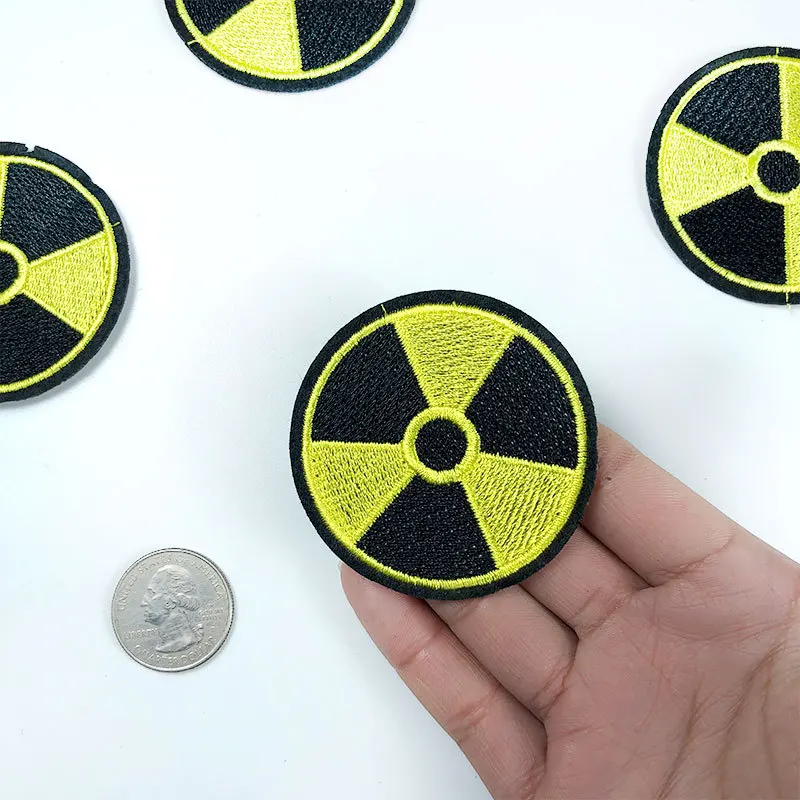 Icon Warning RADIATION ZOMBIE SYMBOL NUCLEAR RADIOACTIVE HAZARDOUS ...