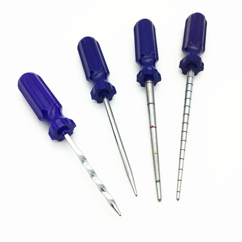 1pc Tire Injury Measuring Tool Long/Short Probe Pointed Awl Spiral ...
