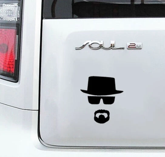 Walter White Car Sticker