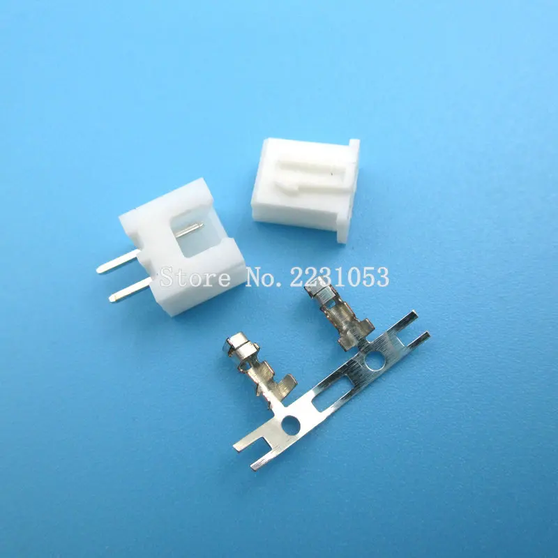 20-Sets-XH2-54-Connector-Kits-2-54mm-Pin-Header-2P-Terminal-Housing-XH2 ...