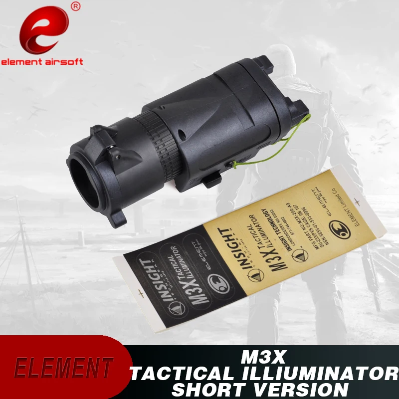 Element Airsoft Tactical Flashlight M3X Scout Light SF L 3 Warrior ...