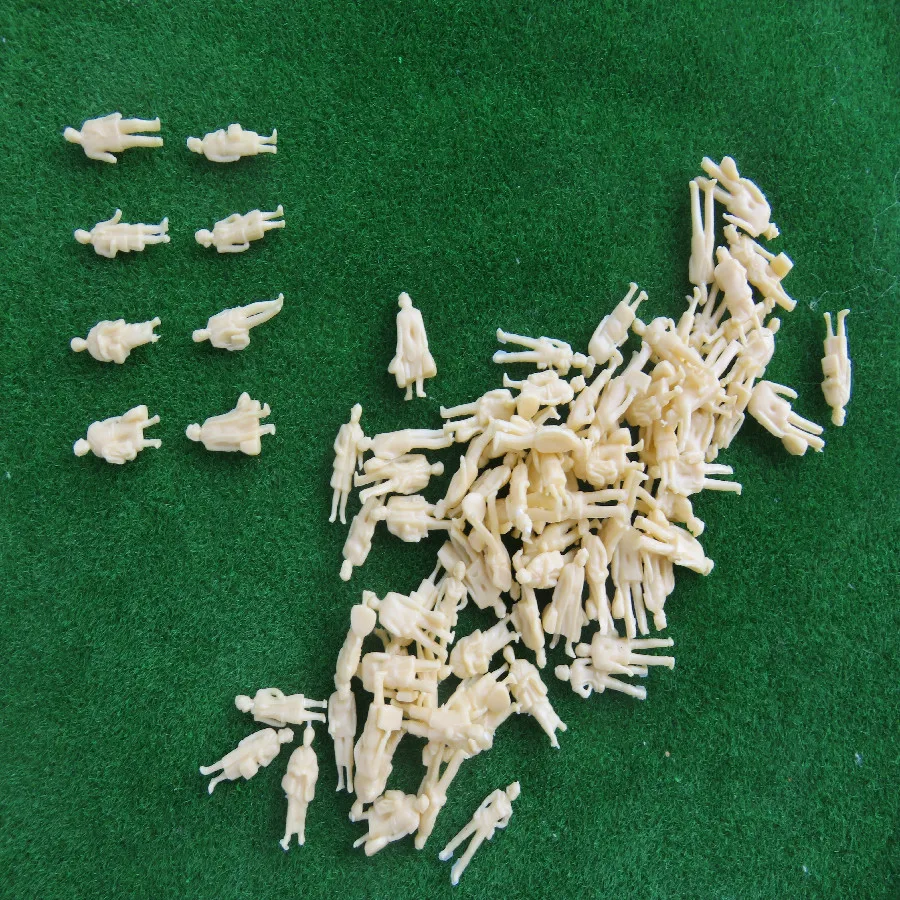 100pcs-Architecture-1-100-Scale-1-8cm-ABS-Plastic-Skin-Color-Figures ...