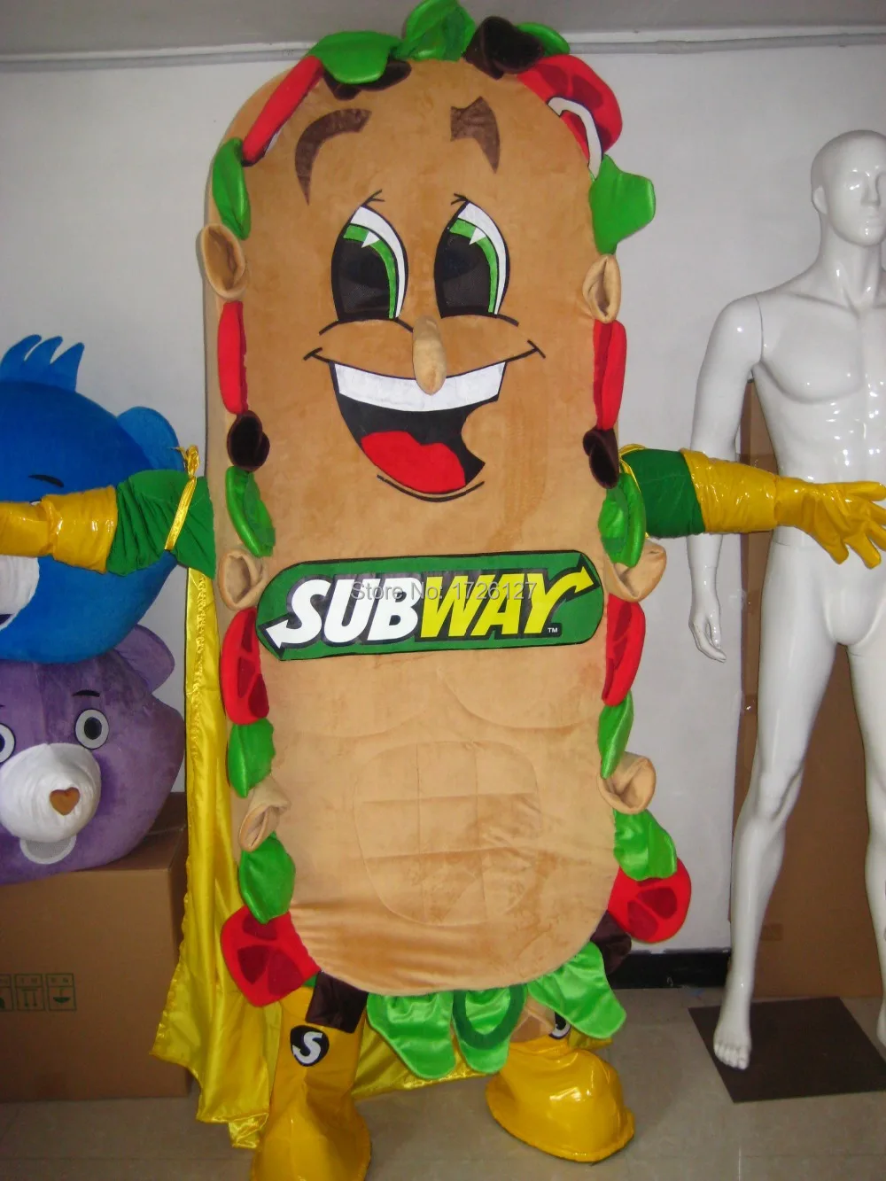 Disfraz personalizado de mascota subman, disfraz de anime, disfraz de ...