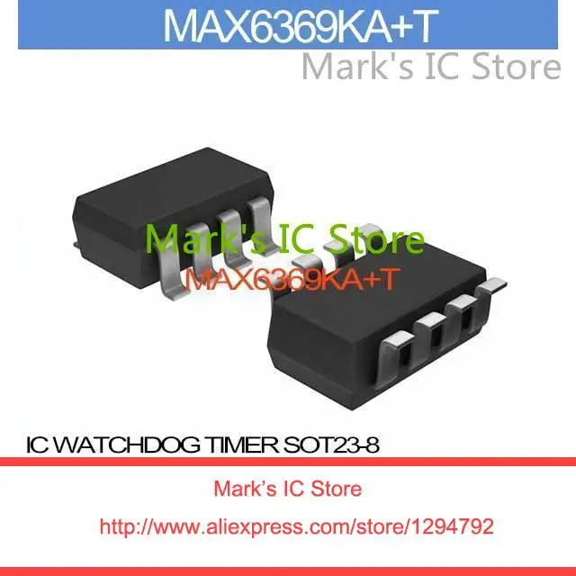 MAX6369KA+T IC WATCHDOG TIMER SOT23 8 MAX6369KA 6369 MAX6369 6369K MAX636 6369KA|timer clock ...