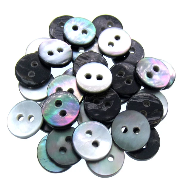 Black Shirt Buttons
