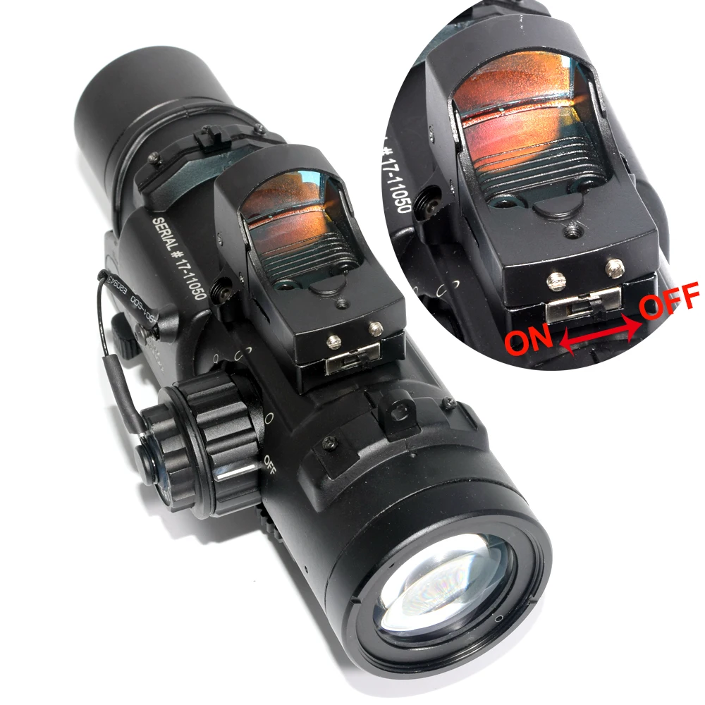 Tactical 1x 4x Fixed Dual Role Optic Rifle Scope/ Airsoft Scope ...