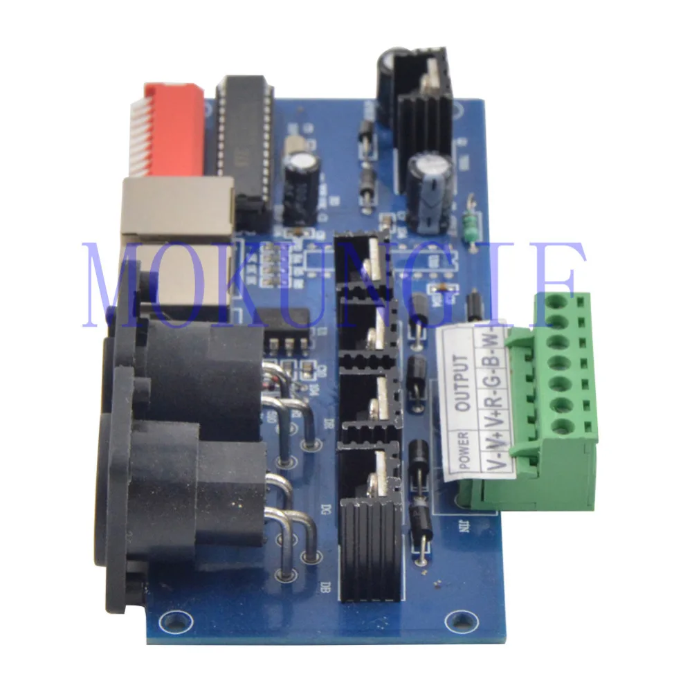 1Pcs-4CH-Easy-dmx512-Controller-decoder-Dimmer-RGBW-Strip-Module-Dump ...