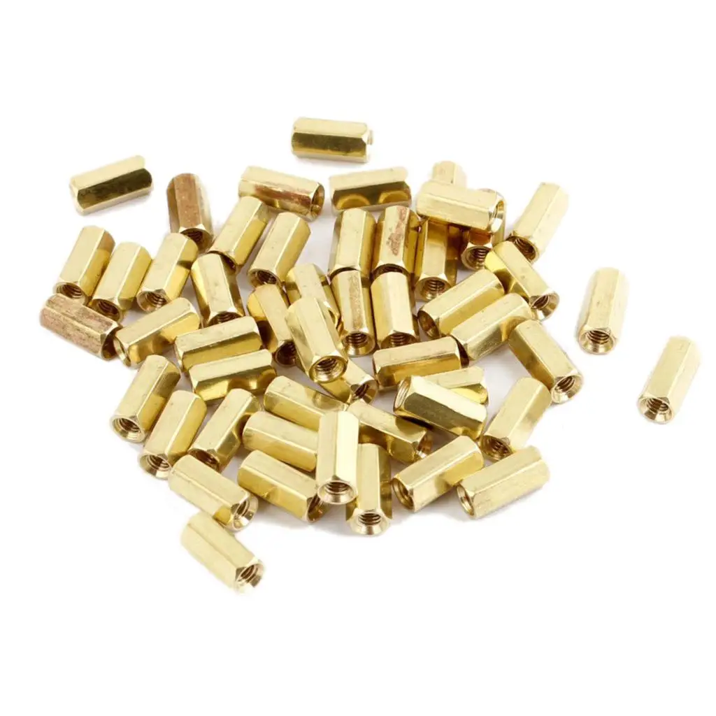 NFLC 50Pcs M3 Male Thread Hex Standoff Hexagonal Spacer|m3 strips|m3 ...