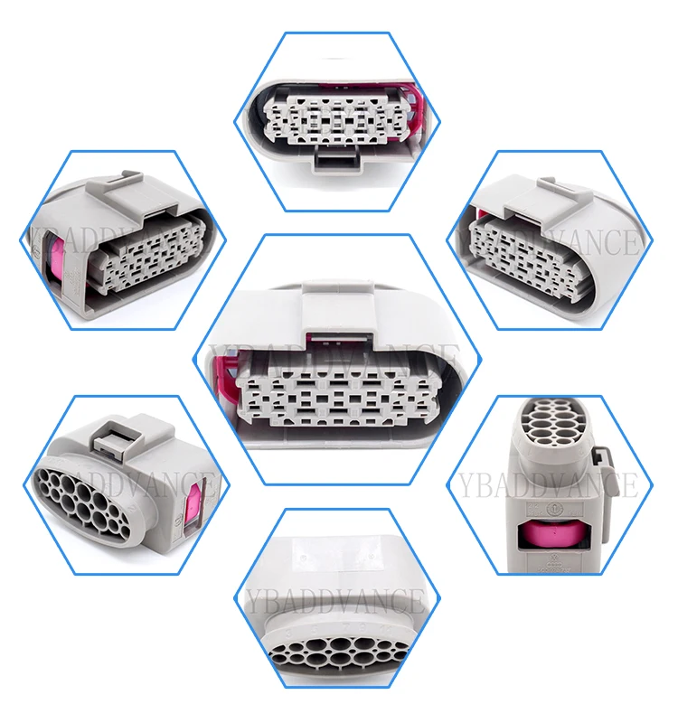 아우디 폭스바겐 스코다 시트용 헤드라이트 커넥터, 5Q0973737 14 핀|케이블, 어댑터 & 소킷| - AliExpress