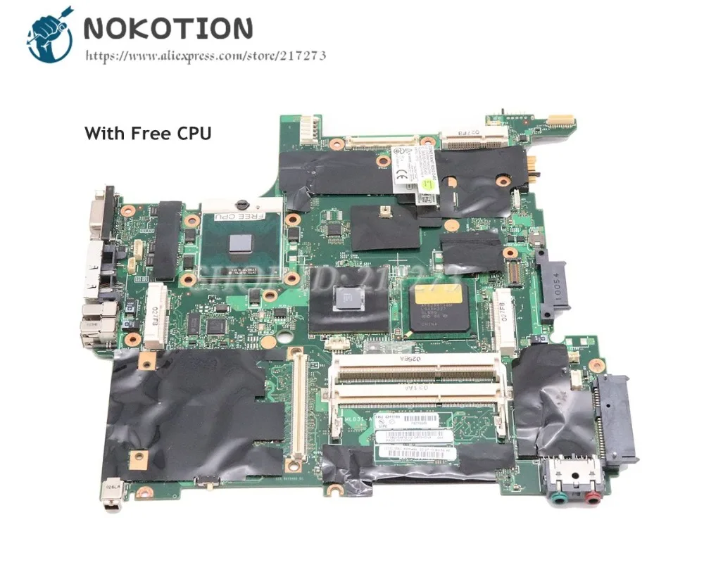 NOKOTION placa base para portátil Lenovo thinkpad R400 T400, 14 ...