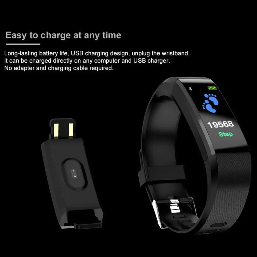 S 115plus Smart Watch Heart Rate Monitor Blood S 115plus Smart Watch Heart Rate Monitor Blood
