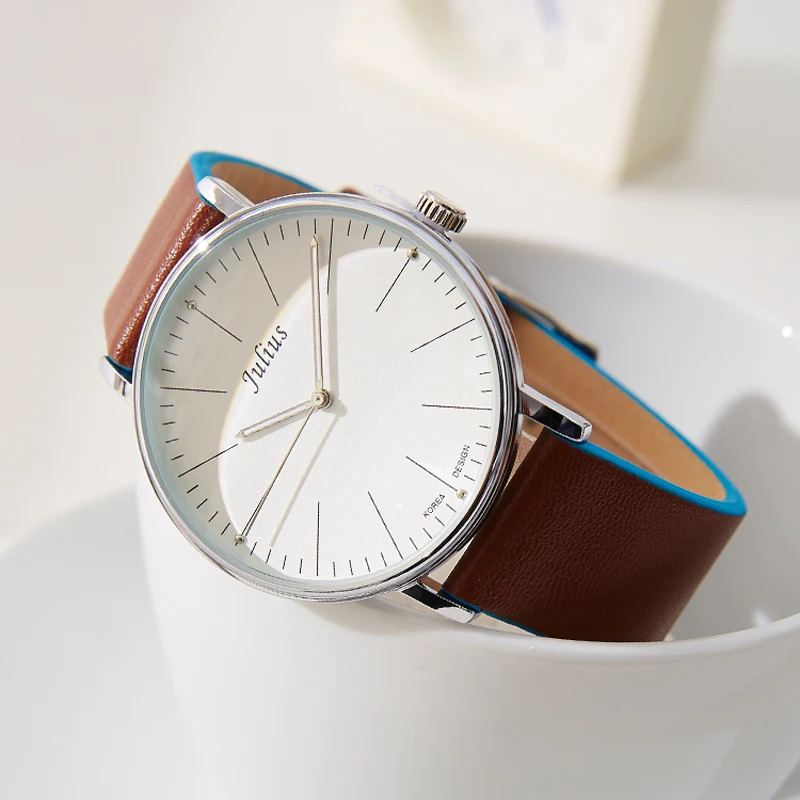 Julius Homme Men's Watch Japan Quartz Hours Top Fashion Dress Bracelet ...