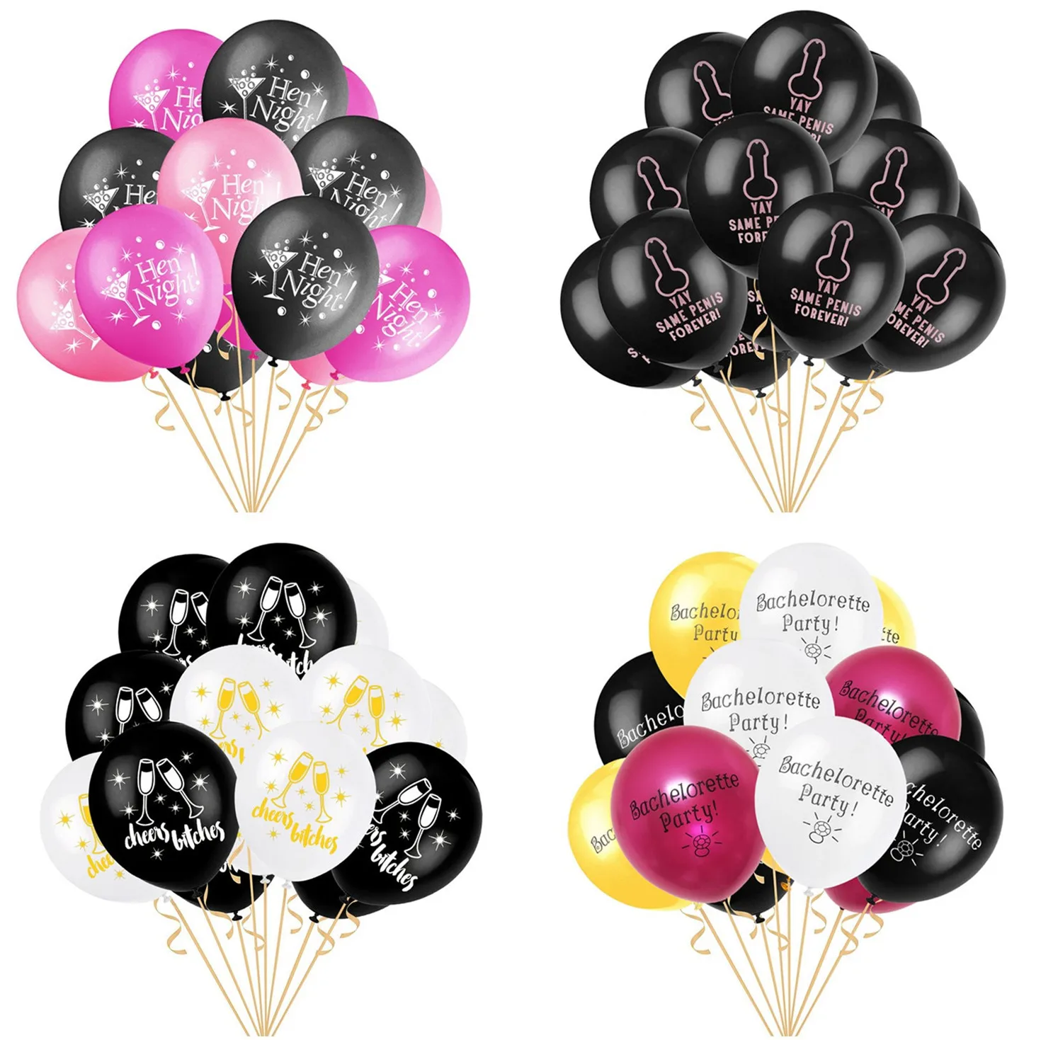 Buy 10pcs Lot Willy Penis Fun Sex Balloons Cheers