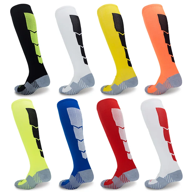 Adult Men Women Soccer Socks Professional Football Socks Polyester ...