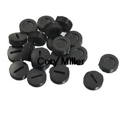 Black 15mm Thread Slotted Carbon Brush Holder Cap|cap star|holder ...