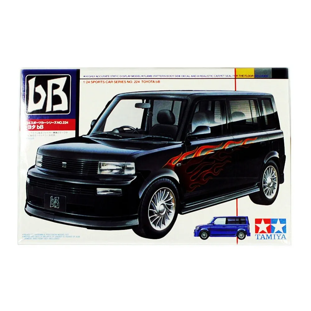 Tamiya 24224 1/24 Sports Car bB Scale Assembly Car Model Building Kits ...