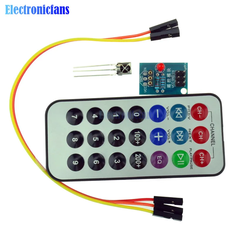 HX1838 Infrared Remote Control Module IR Receiver Module DIY Kit HX1838 ...