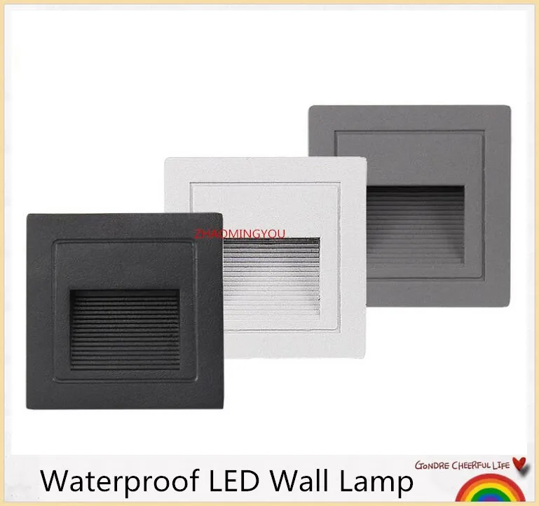 YOU-Modern-Outdoor-Waterproof-LED-Wall-Lamp-Footlight-Waterproof-IP65 ...