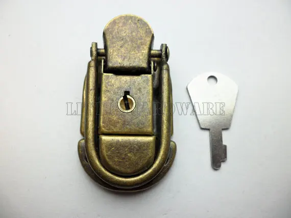62mmx34mm lock latch small box hardware jewelry box latch gift boxes ...