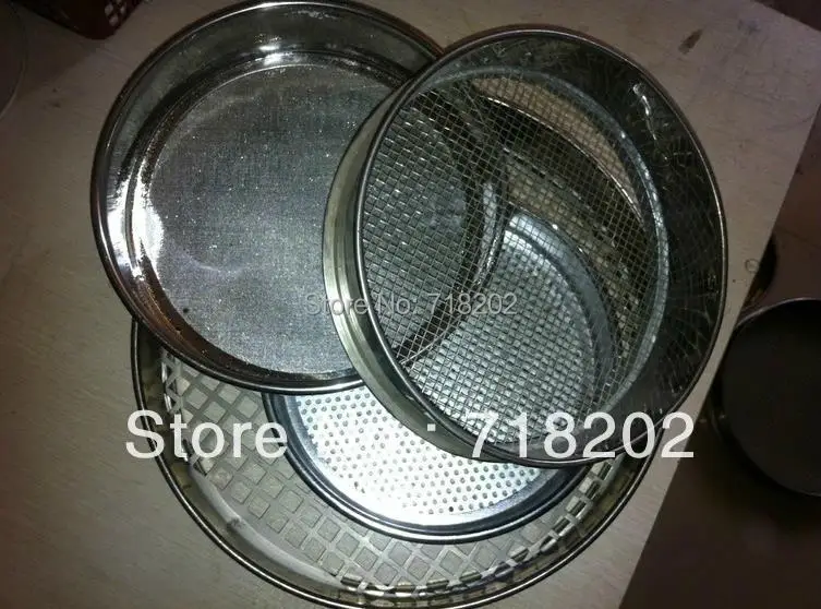 30Cm-7Cm-Roestvrij-Staal-Test-Zeef-Dubbele-Laag-Frame-2Mm-1-6Mm-1-4Mm-1 ...
