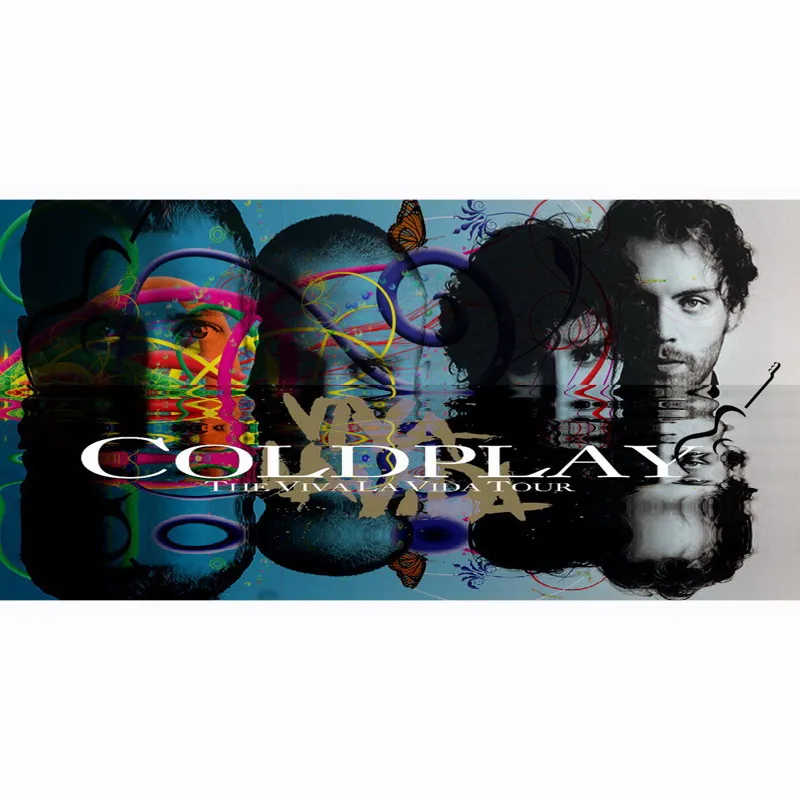 Fashion Coldplay Pattern Large Bamboo Fiber Beach Towel Drying Bath ...