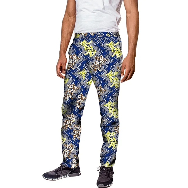 Buy Fashion Casual Africa Print Men Pants Man African