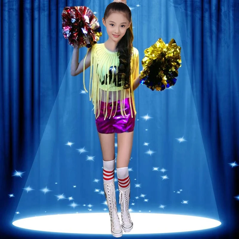 Cheerleaders Modern Dance Clothing Cheerleading Aerobics Gymnastics ...