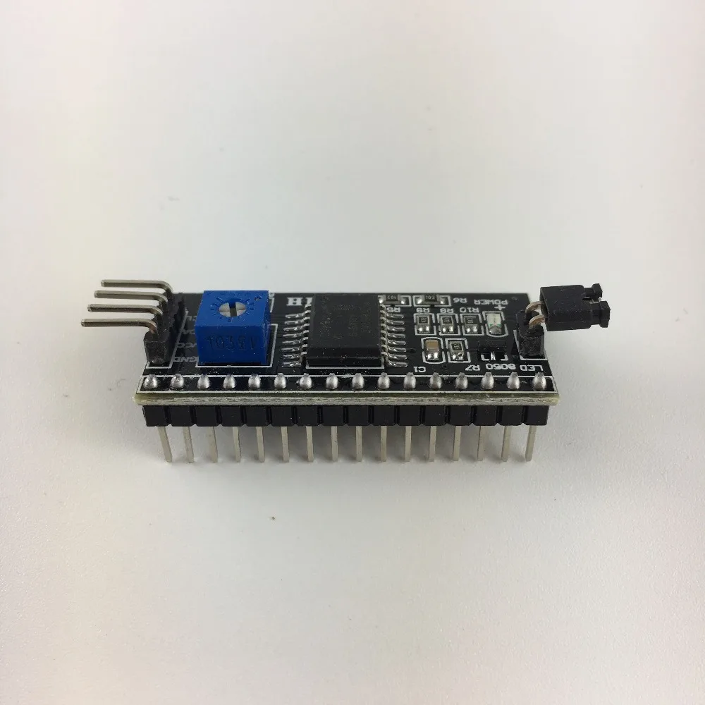 IIC I2C TWI SPI Serial Interface Board Port For Arduino 1602 2004 LCD ...