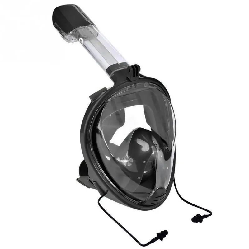 Full Face Diving Mask Underwater Snorkel Mask Surface Scuba Full-dry ...
