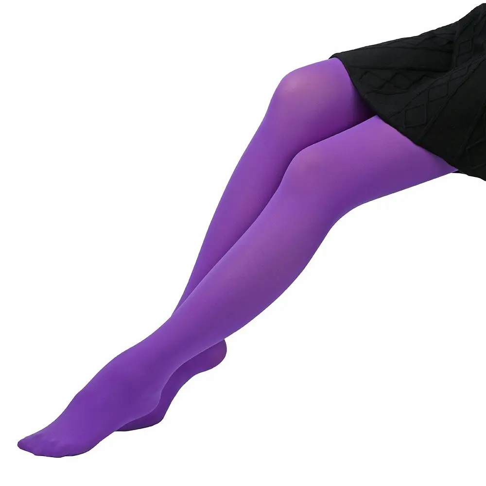 Kolorowe Grube Rajstopy