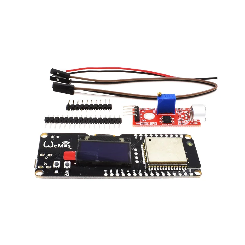 TTGO ESP32 0.96 OLED Music Spectrum Analyzer Kit NEW ESP-32 development ...