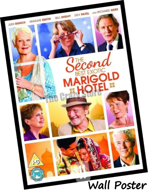 The Best Exotic Marigold Hotel Poster
