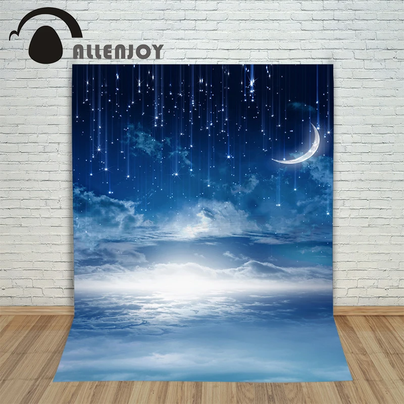 Pano de fundo para filmagem de lua e nuvens allenjoy, fotografia ...