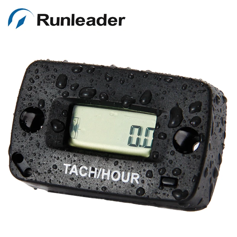 (10pcs/lot) Runleader 2/4 Stroke Gasoline Engine Tacho/Hour Meter Timer ...