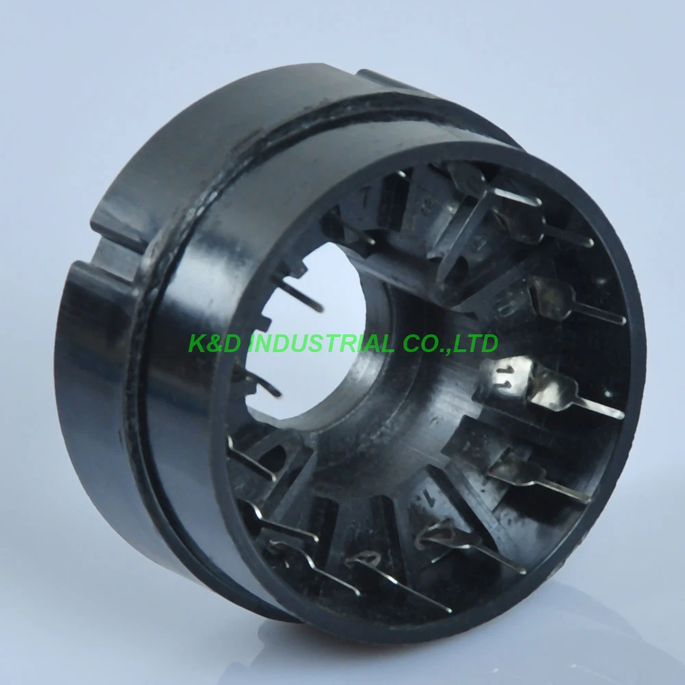 1pc 14Pin Vaccum Diheptal PCB Tube bakelite Socket for B14A CRT/PMT ...