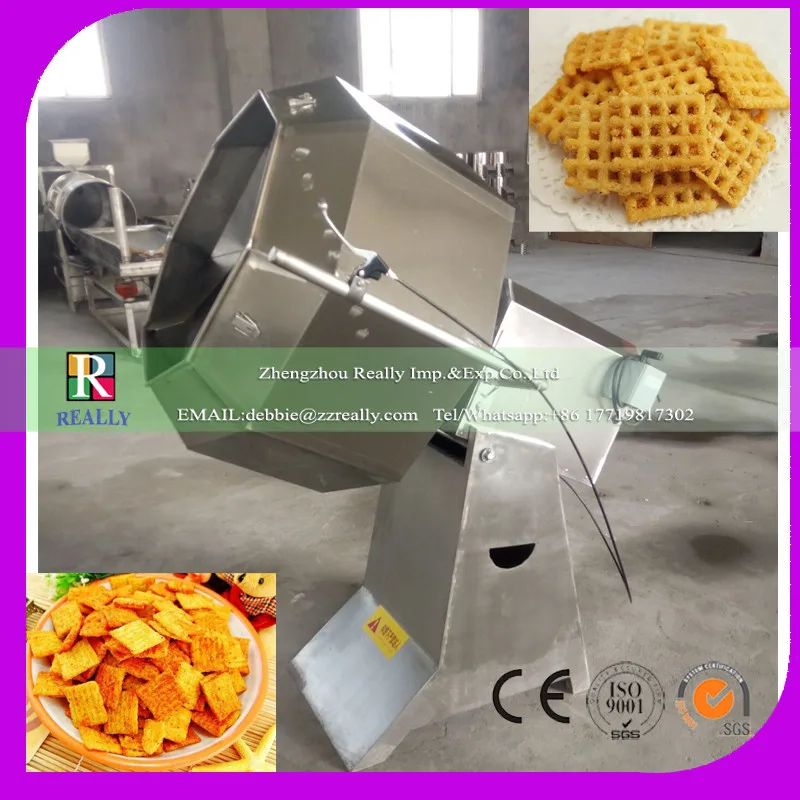 Best quality snack flavor machine/flavor mixing machine/chips flavoring ...
