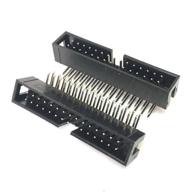 10PCS DC3 30P 2.54mm Socket Header Connector ISP Male Double spaced ...