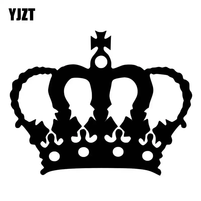 20cm wide Queen Crown Vinyl Car Decals Sticker Girls Car Decal ...
