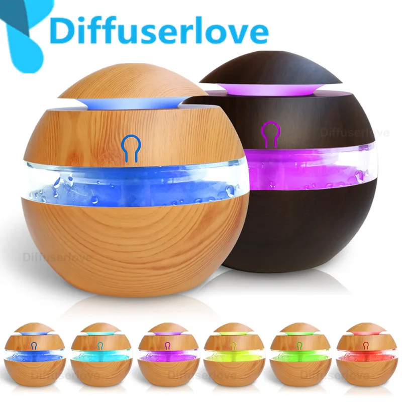 Diffuserlove 300ml Aroma Essential Oil Diffuser Ultrasonic Cool Mist