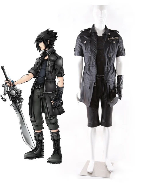 Noctis Cosplay In A Car