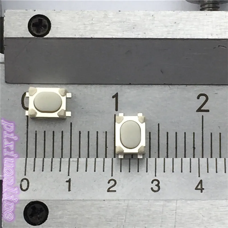 G75Y High Quality 50pcs SMT 3x4x2.5MM 4PIN Tactile Tact Push Button ...