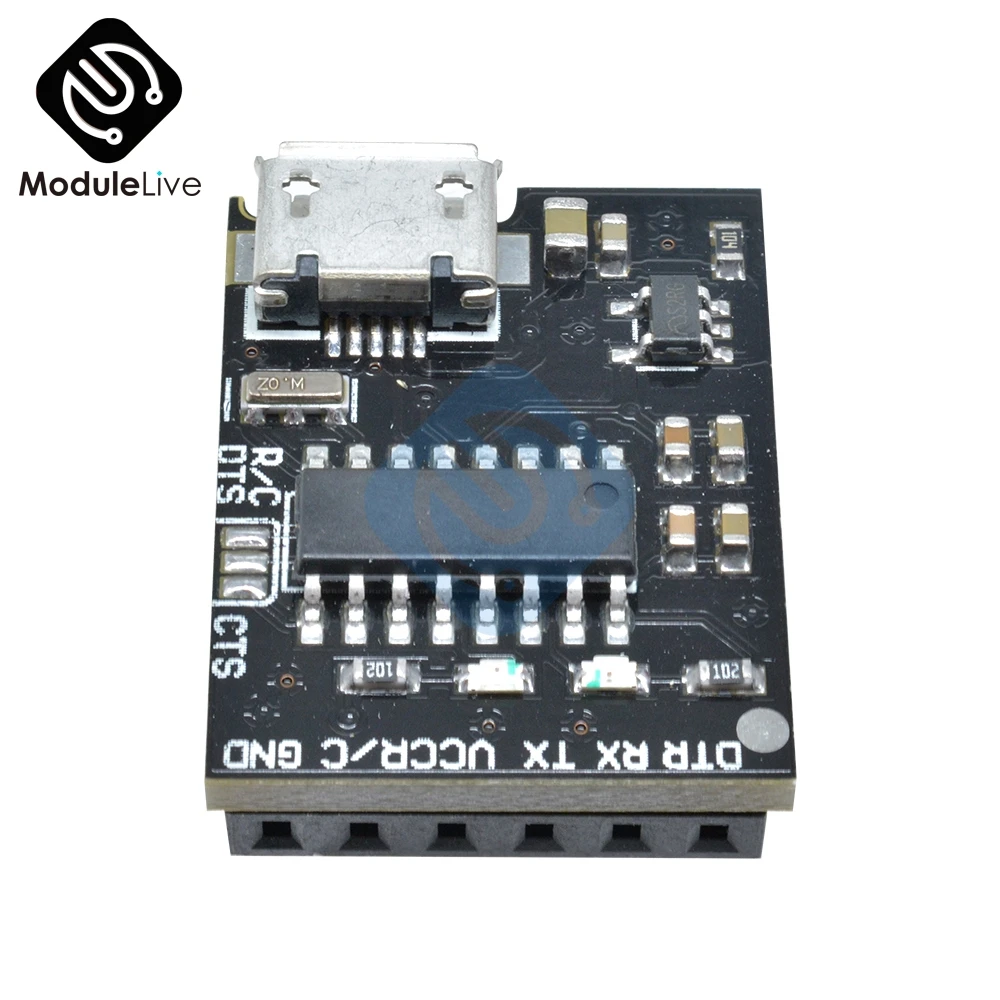 Breakout 5V 3.3V Micro USB to Serial Module Board For Arduino ...