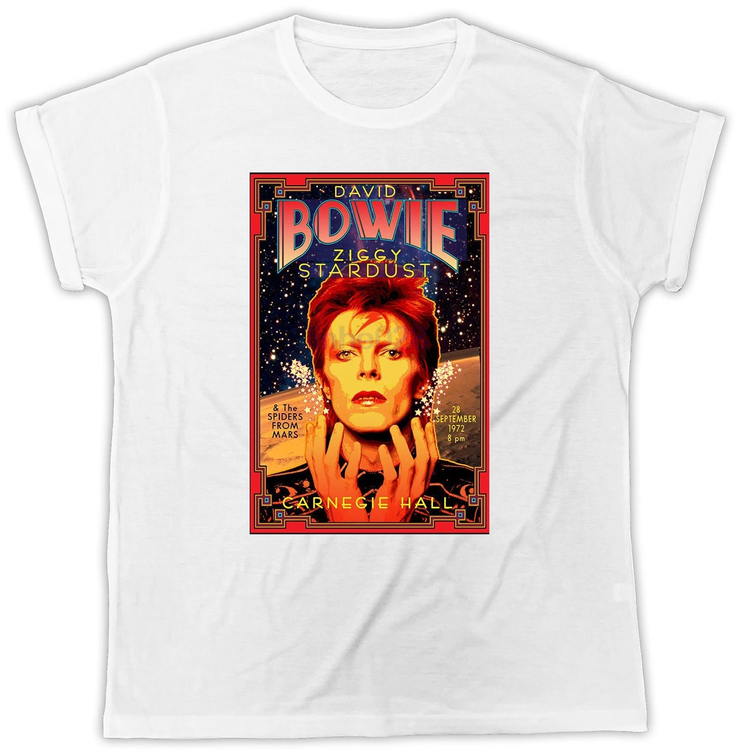 DAVID BOWIE T Shirt Retro Album Concert Tribute Tee MUSIC Mens T shirt ...